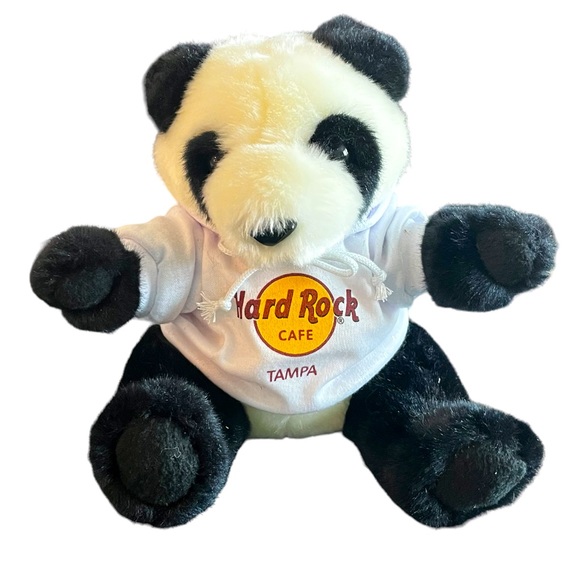 Hard Rock Cafe | Toys | Hard Rock Cafe Panda Dcor Stuffed Animal Toy ...